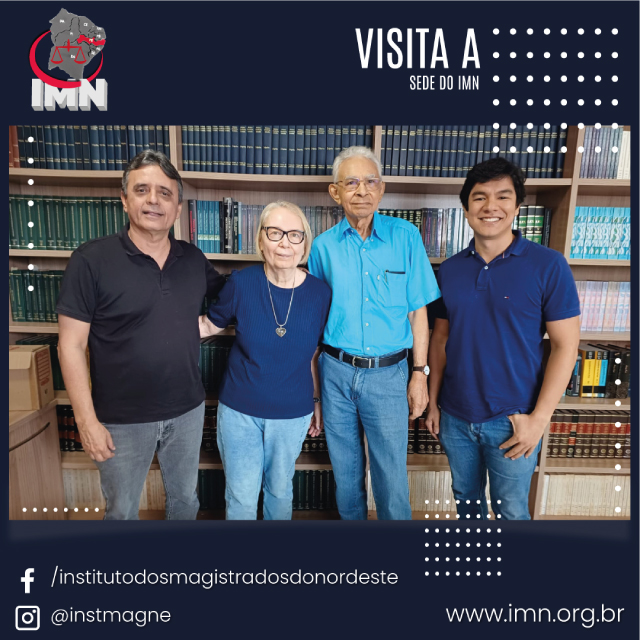 PRESIDENTE DA APLJ VISITA A SEDE DO IMN - Instituto dos Magistrados do ...